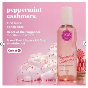eos | Other | Brand New Eos Peppermint Cashmere Body Mist Limited ...